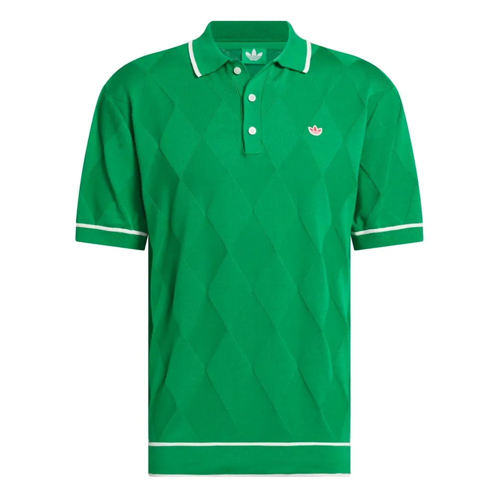 Adidas Originals Argyle Knit Golf Polo – Golf HQ