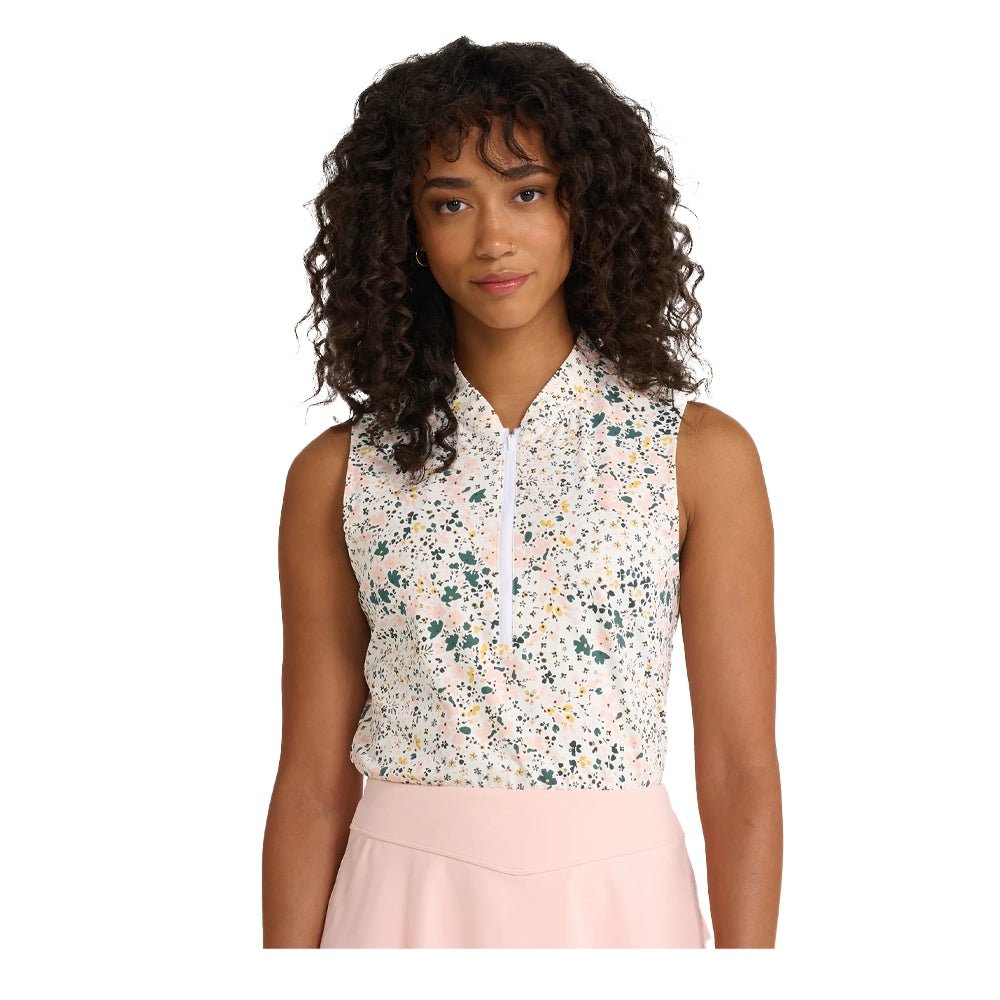 Bad Birdie Women's Daisy Paisley Blade Collar Sleeveless Polo – Golf HQ