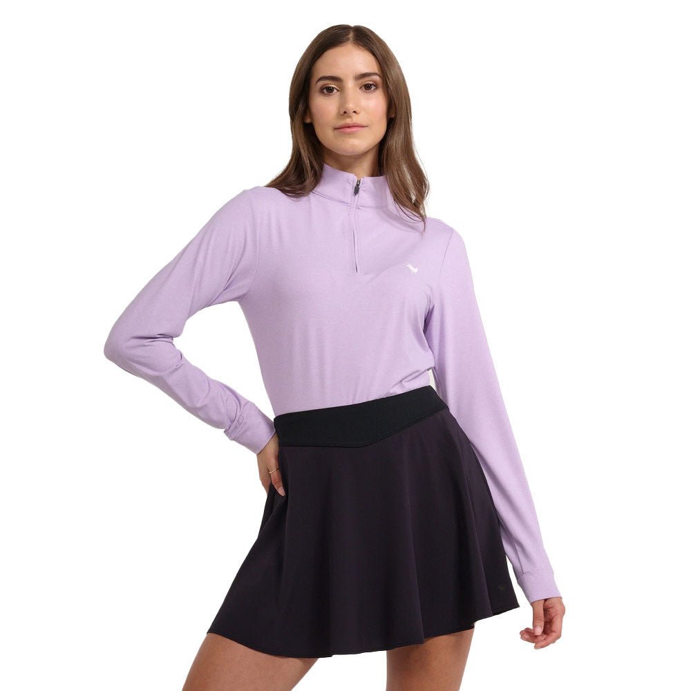 Bad Birdie Women's Purple Rose Quarterzip – Golf HQ