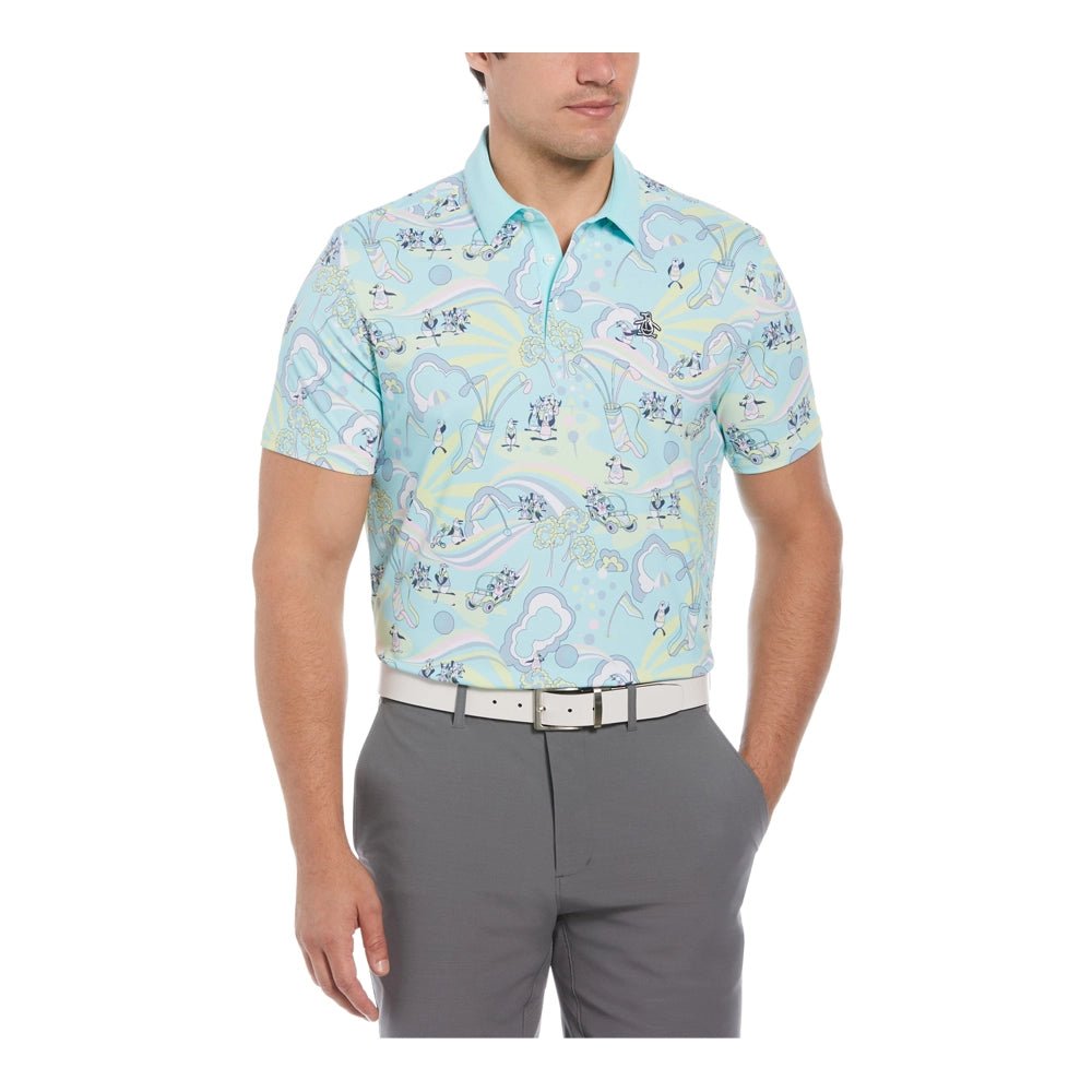 Original Penguin 60's Heritage Print Golf Polo – Golf HQ