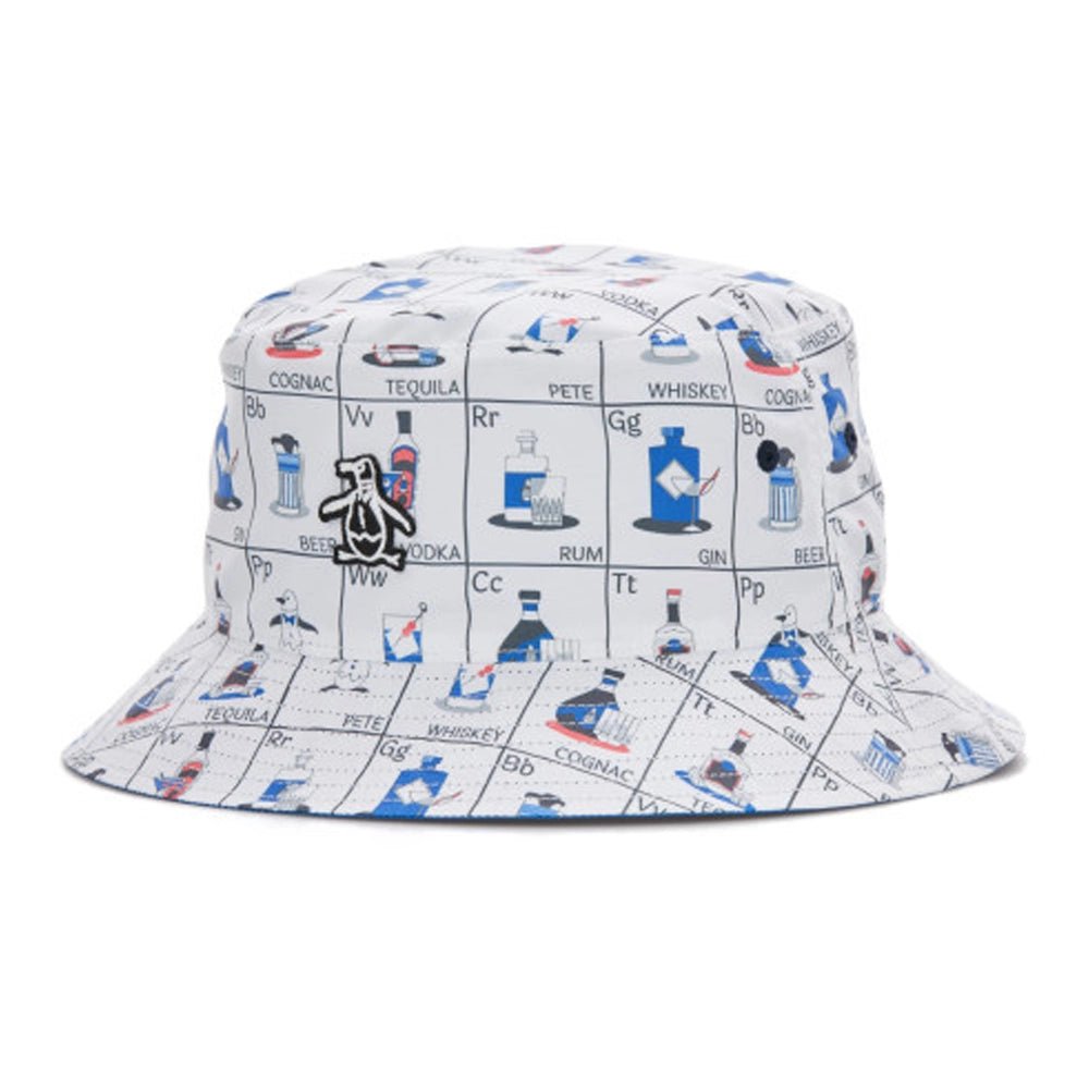 Original Penguin Pete's Flash Cards Reversible Golf Bucket Hat – Golf HQ