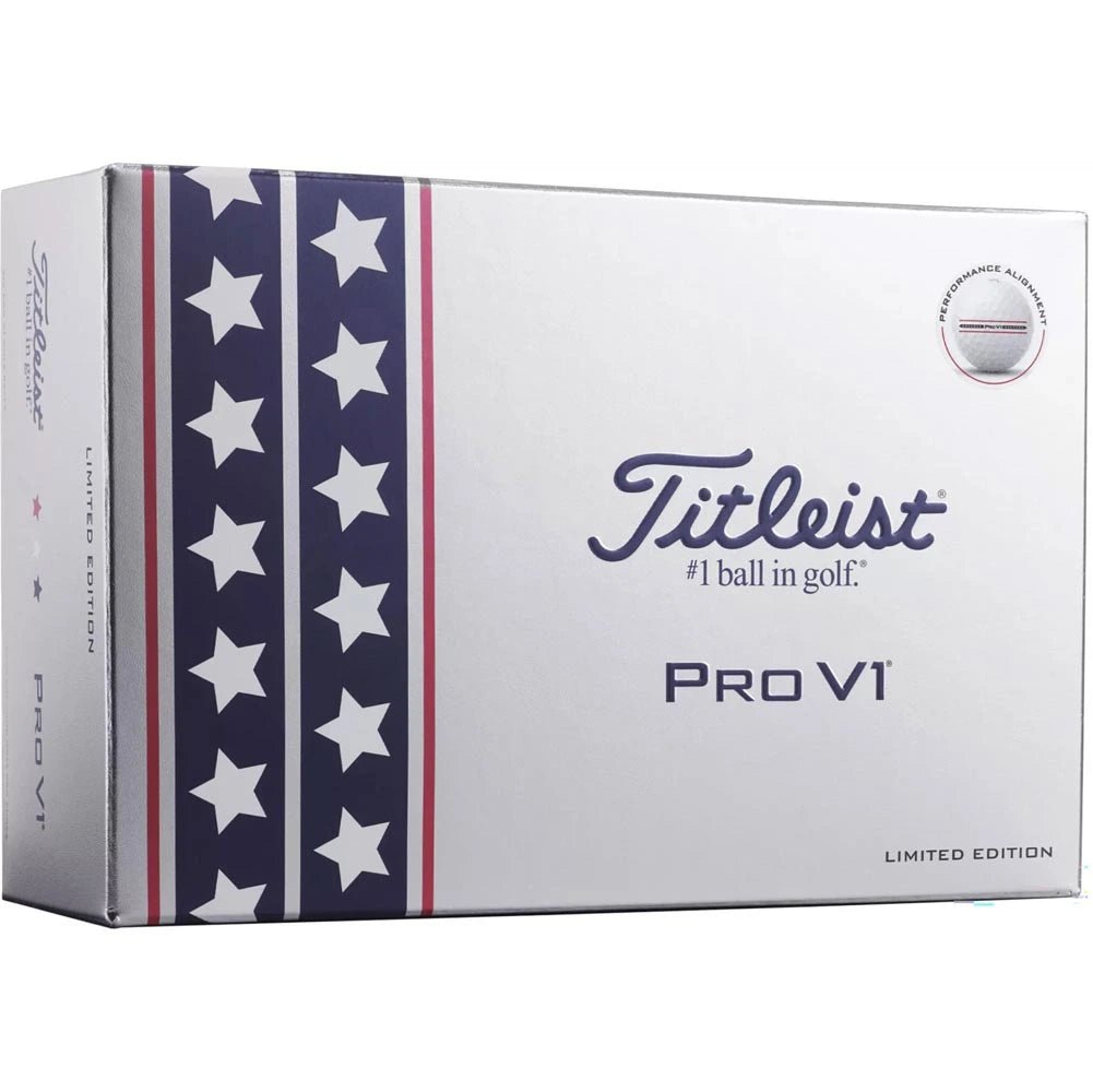 Titleist Pro V1 Performance Alignment USA Golf Balls - 6 Pack – Golf HQ