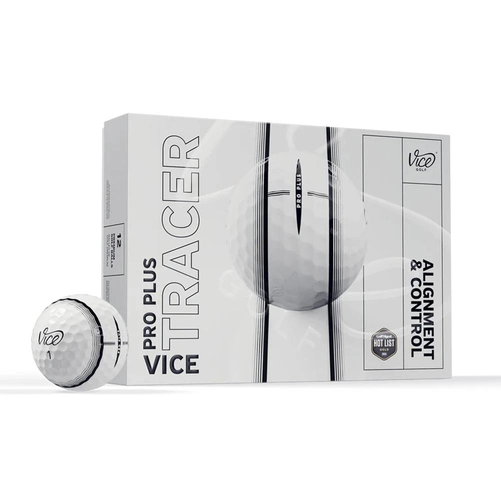 Vice Golf Pro Plus Tracer Golf Balls – Golf HQ