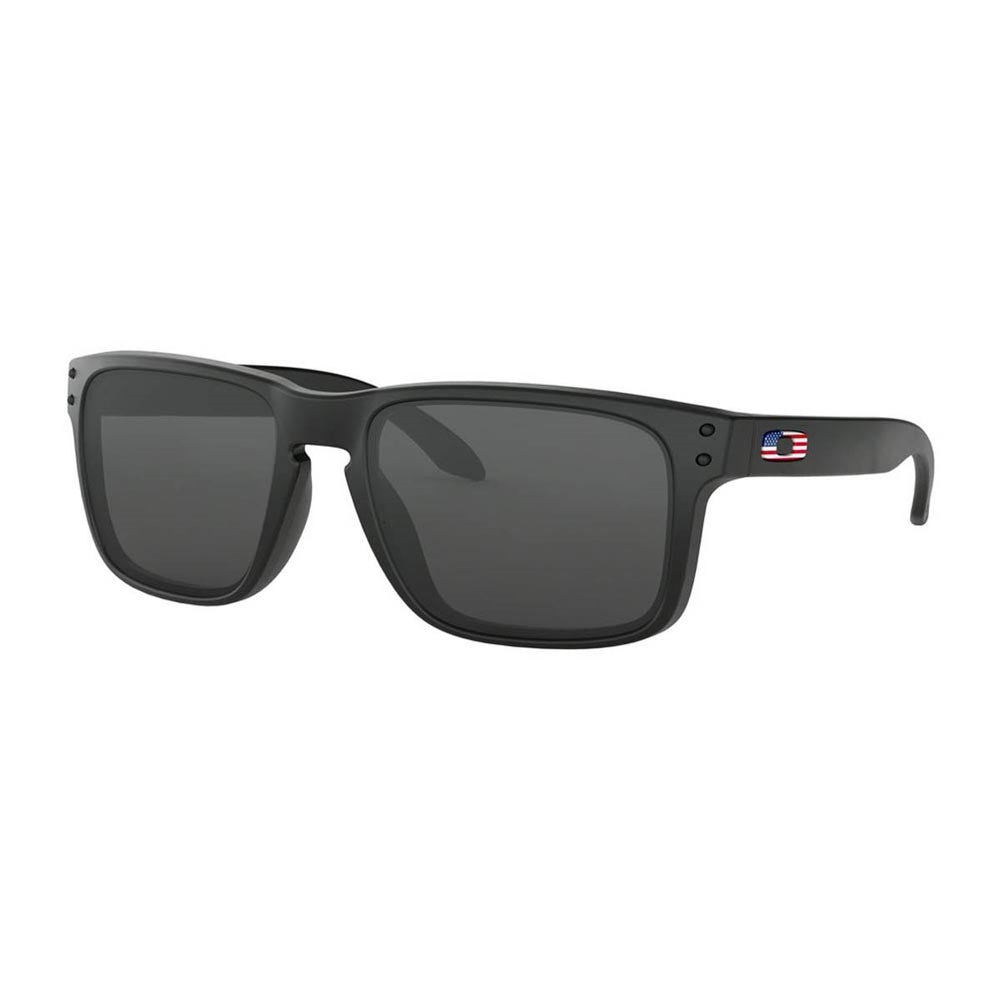 Oakley Holbrook Flag Collection Sunglasses - Matte Black/Grey - US Flag ...